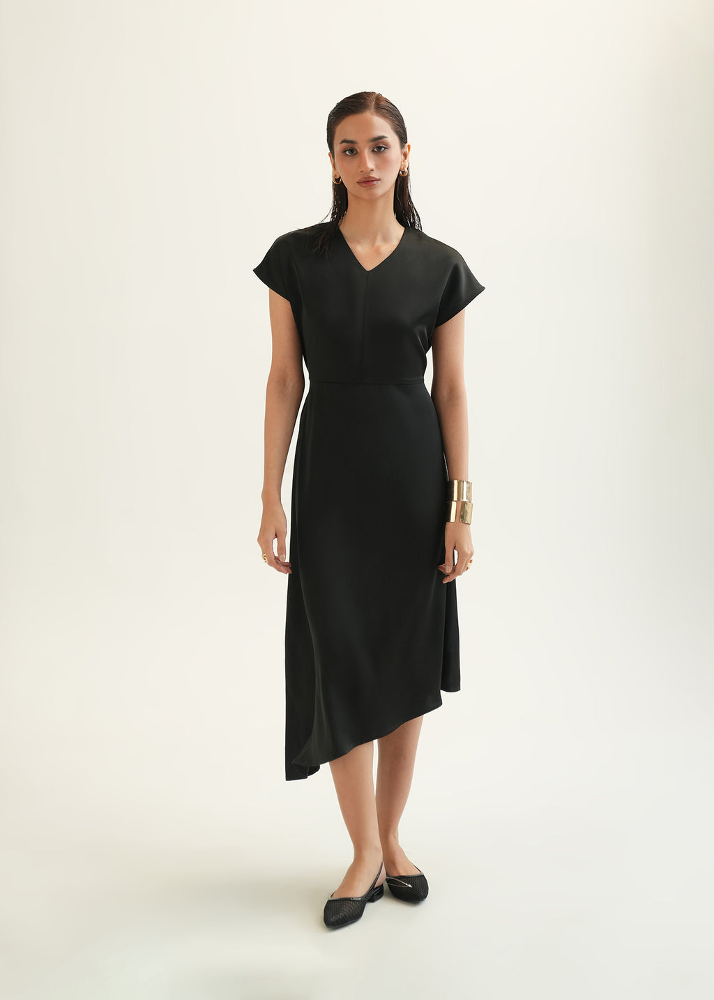 Asymmetrical Satin Dress | KOA The Party Edit Collection | 100% Polyester – KOA PK