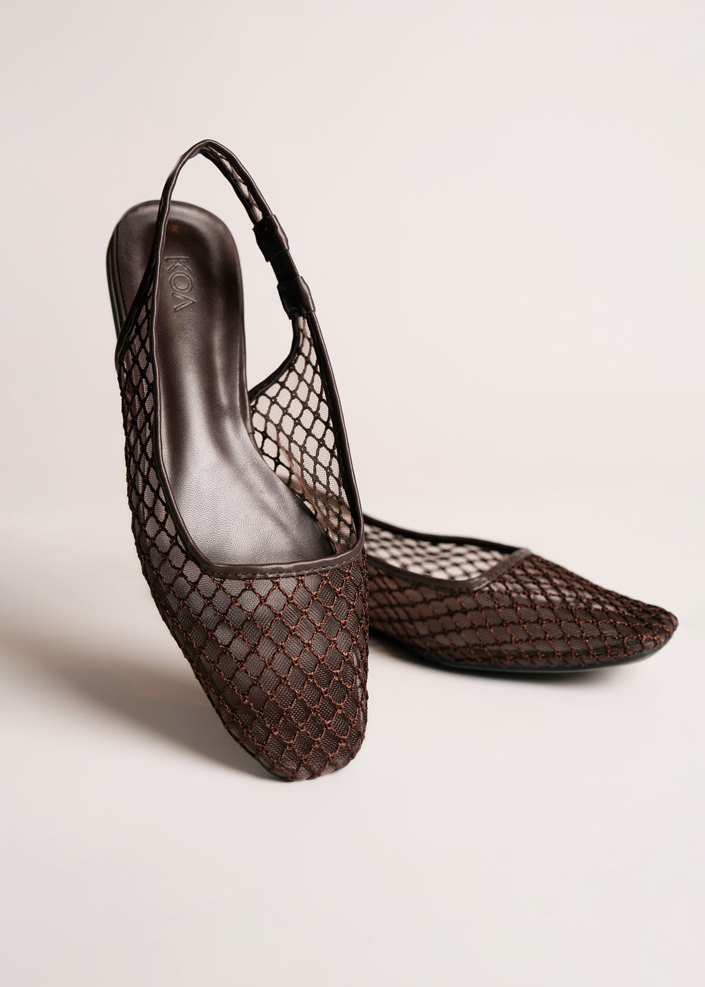 Mesh slingback pointed flats- R25SS04857 – KOA PK